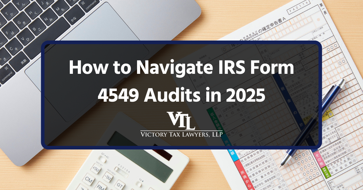 How to Handle IRS Form 4549 Correctly